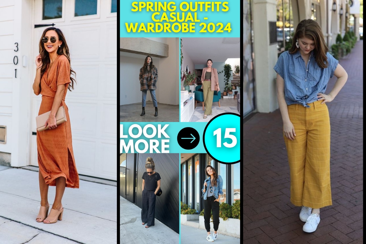 Casual Spring 2024 Outfits - Chic, Classy, and Comfort-Focused