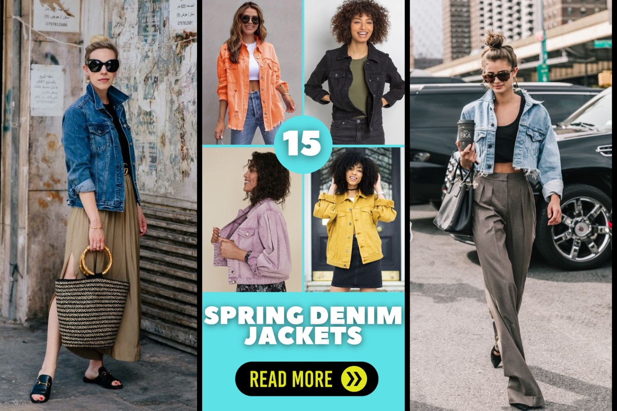 Spring Denim Jackets 2024: Stylish & Versatile Outfits for Women
