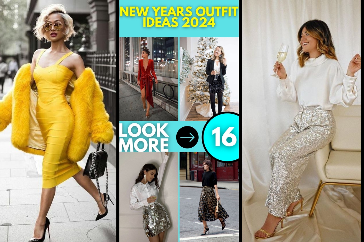 Top New Year's 2024 Outfits: Glamour, Casual, & Party Looks