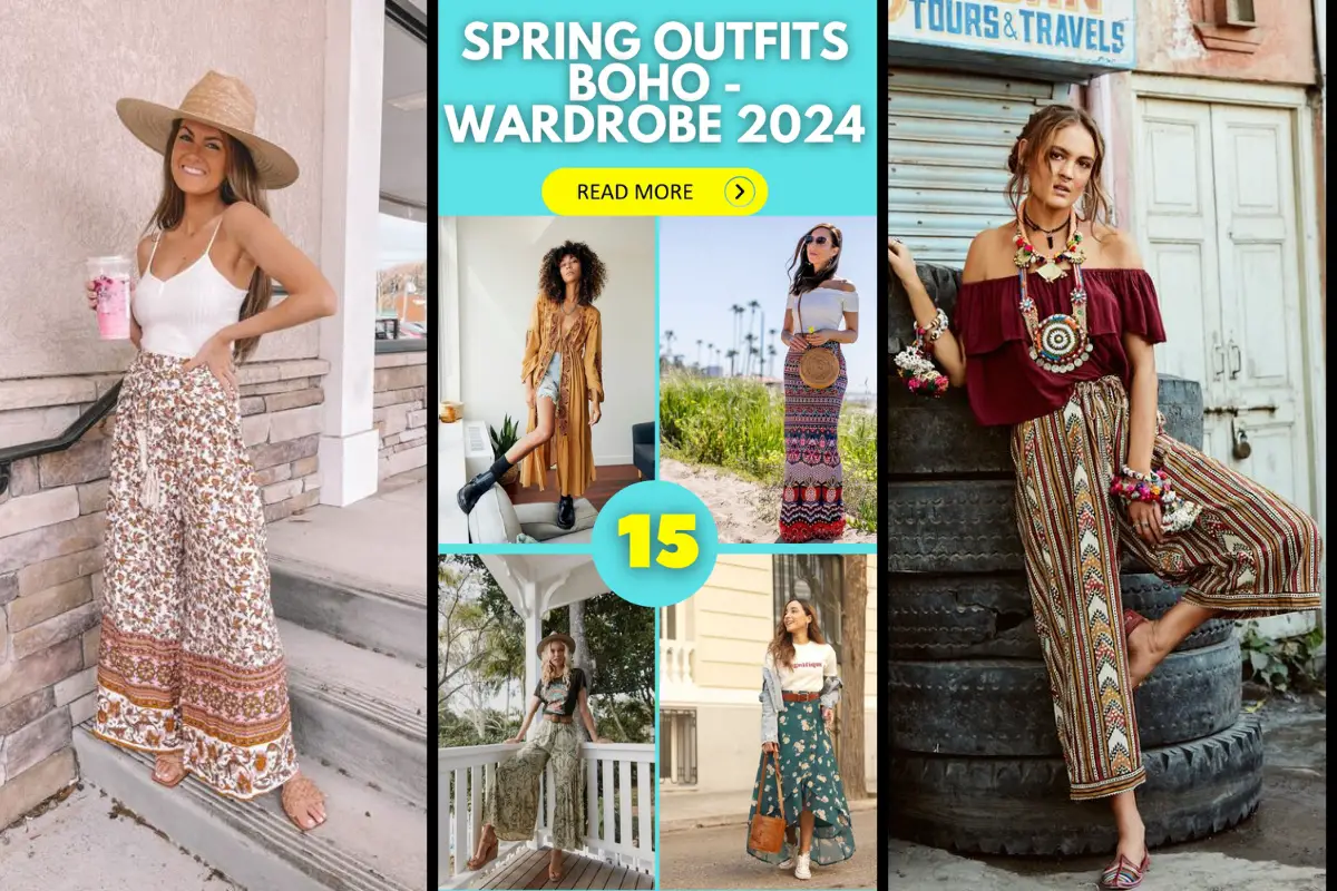 2024 Boho Spring Outfits: Chic, Casual, and Bohemian Styles