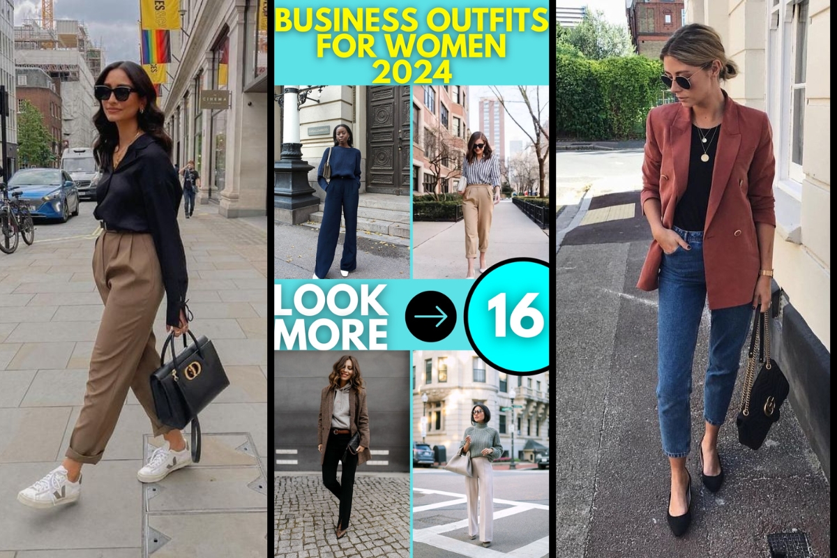 Trendy 2024 Business Outfits for Professional Women