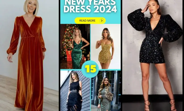 Sparkle into 2024 with the Hottest New Year's Dress Trends