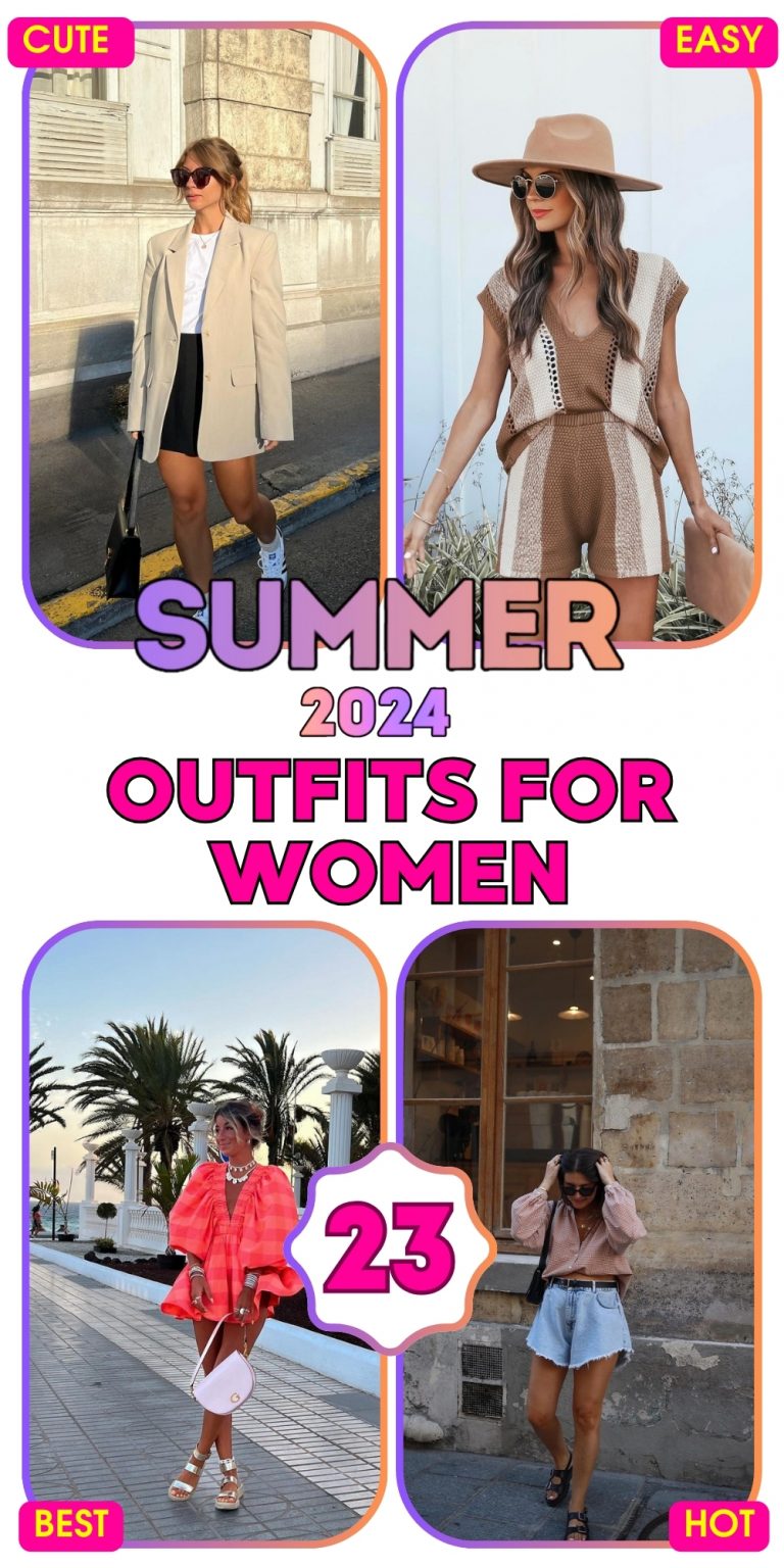 Summer Outfits for Women 2024: Trendy & Casual Fashion Styles