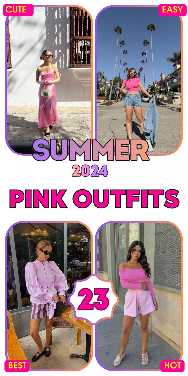 Explore 23 Pink Summer Outfits: From Neon to Light Pink Styles, Hot ...