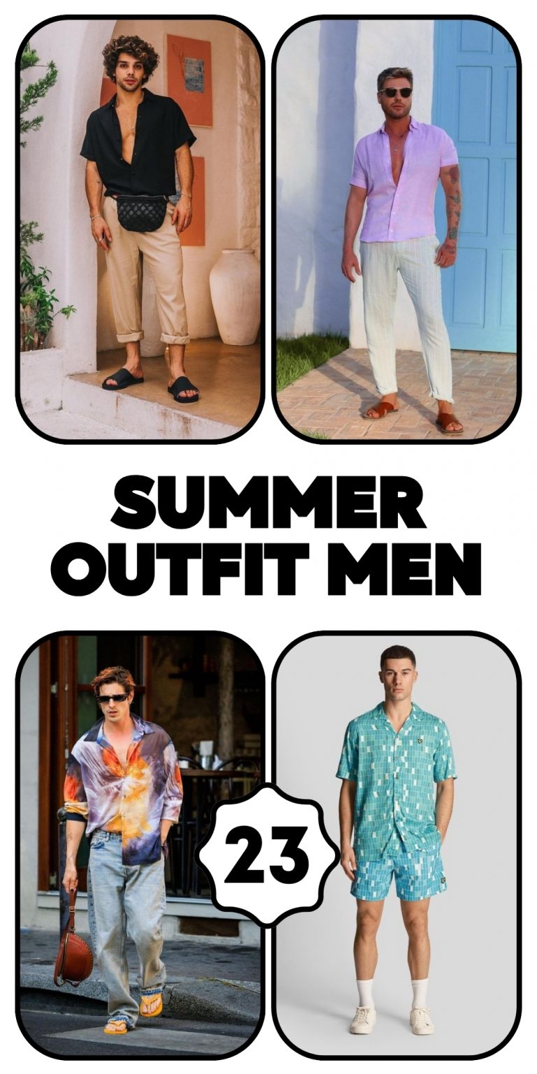 23 Trendy Summer Outfit Ideas for Men in 2024 | Beach, Streetwear, and ...