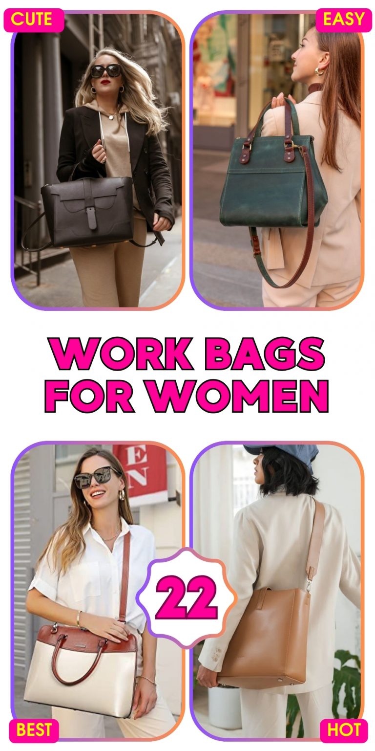 22 Best Work Bags for Women: Stylish, Professional, and Trendy Options