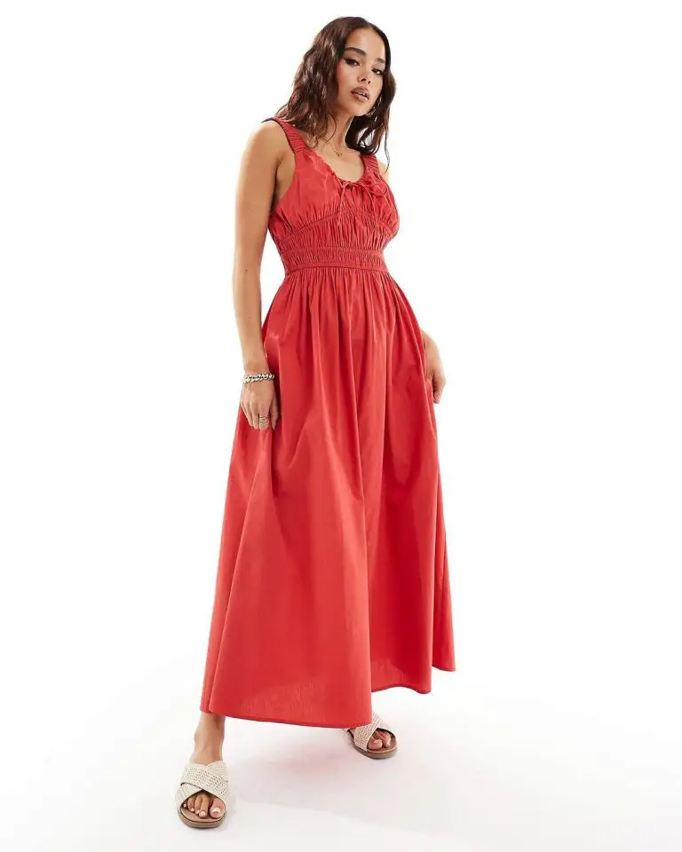 Discover 21 Red Sundress Ideas: Cute, Aesthetic, Short & Long Outfits ...