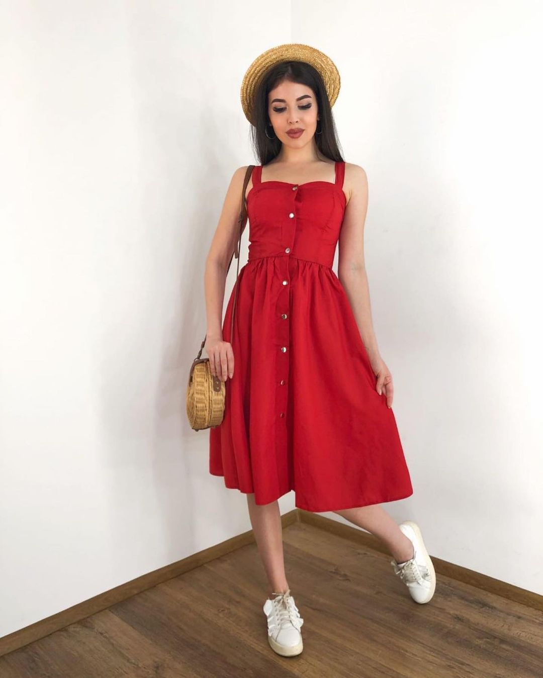 Discover 21 Red Sundress Ideas: Cute, Aesthetic, Short & Long Outfits ...