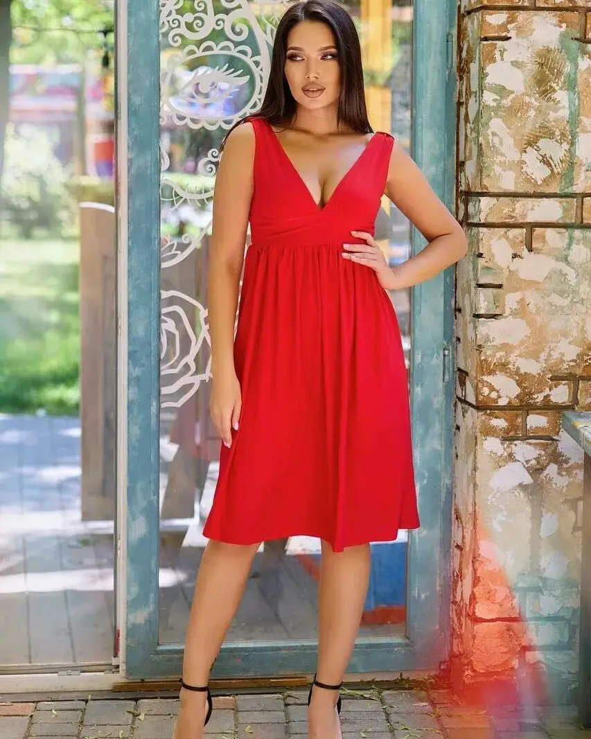 Discover 21 Red Sundress Ideas: Cute, Aesthetic, Short & Long Outfits ...