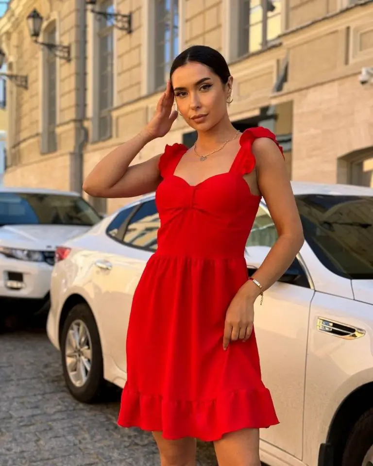 Discover 21 Red Sundress Ideas: Cute, Aesthetic, Short & Long Outfits ...