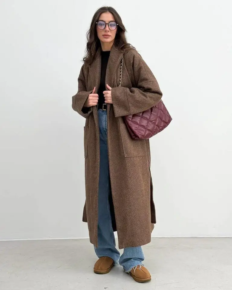 Discover 23 Best Wool Coat Women Outfit Ideas for Winter 2024: Short ...