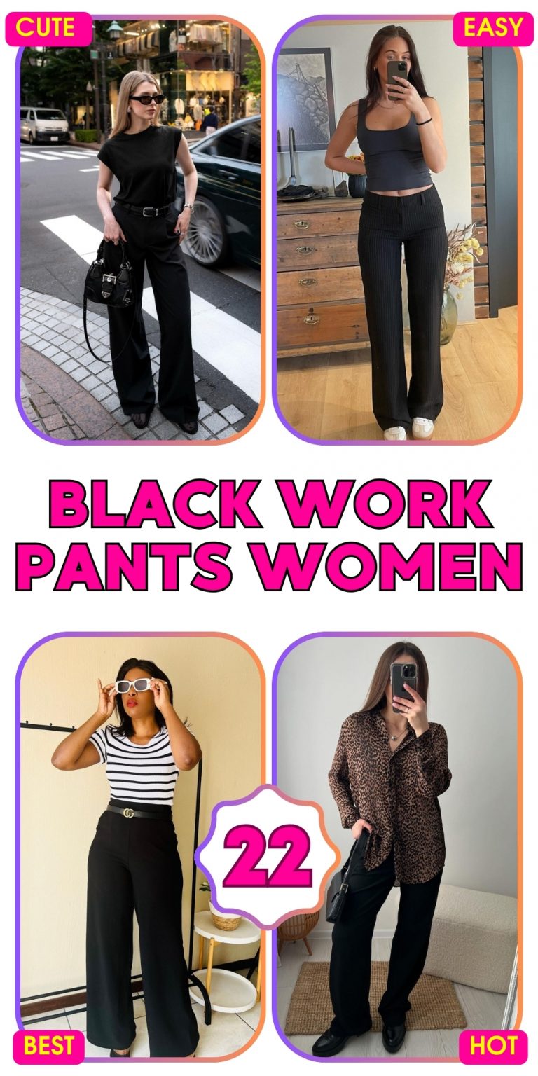 22 Best Ideas for Black Work Pants Women: Office Wear, Business Casual ...