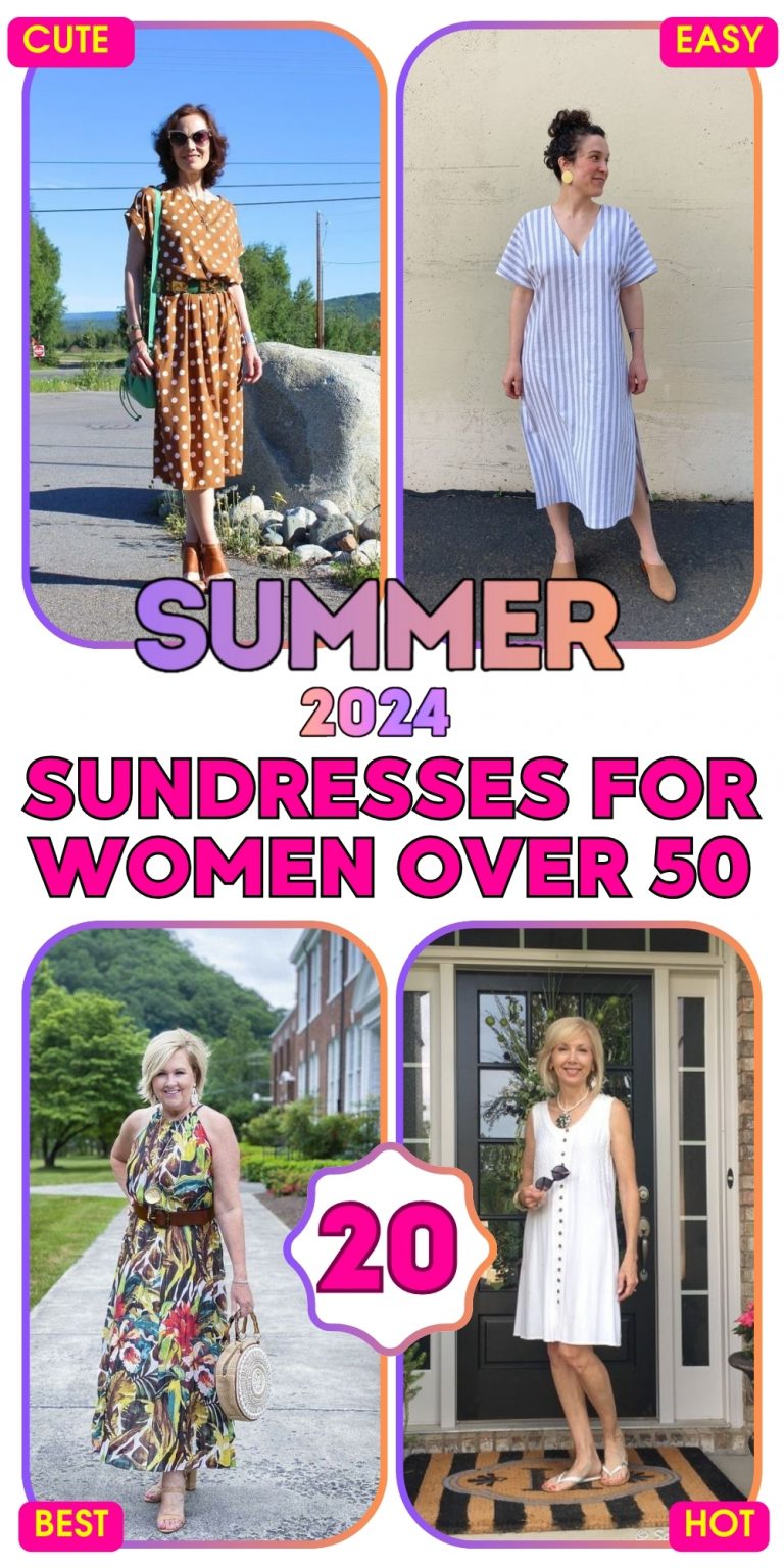 20 Cute Sundresses for Women Over 50: Summer Sun Dresses for Every Occasion