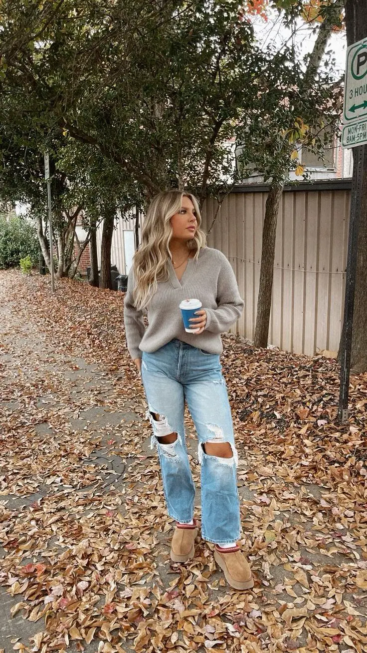 22 Fall Outfit Ideas for College - Cute, Casual, and Comfy Styles for ...