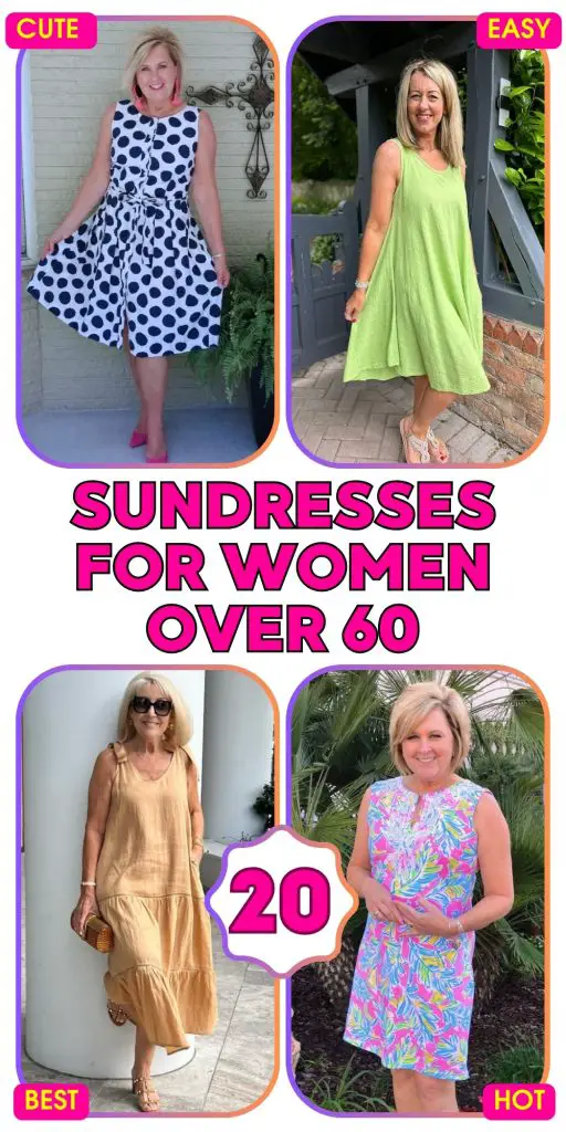 20 Stunning Sundresses for Women Over 60: Summer Cotton, Modest, Short ...