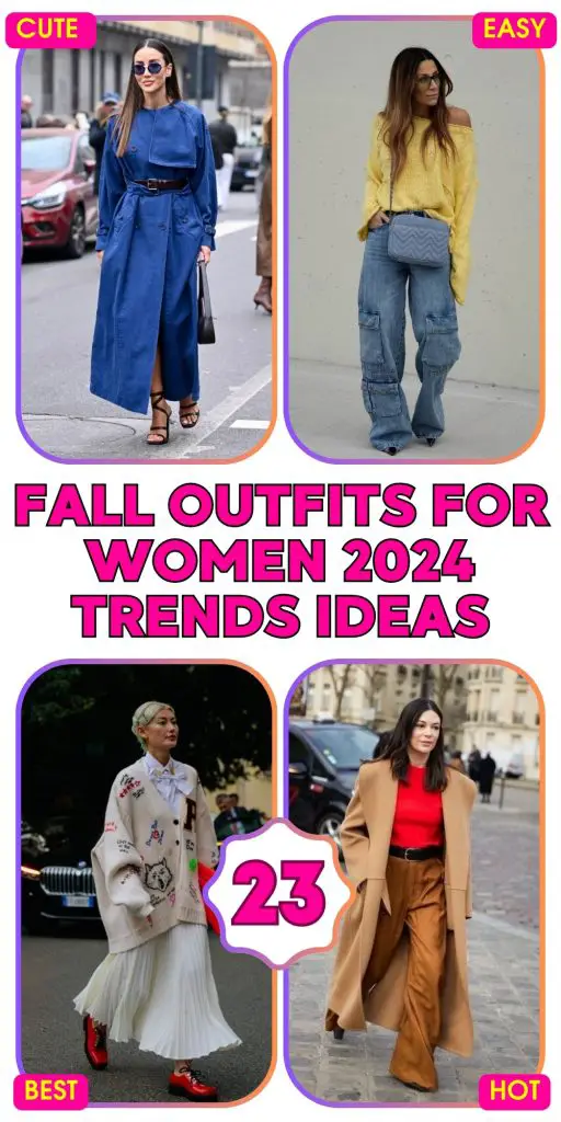 23 Cute and Trendy Fall Outfits for Women 2024: Casual, Business Casual ...