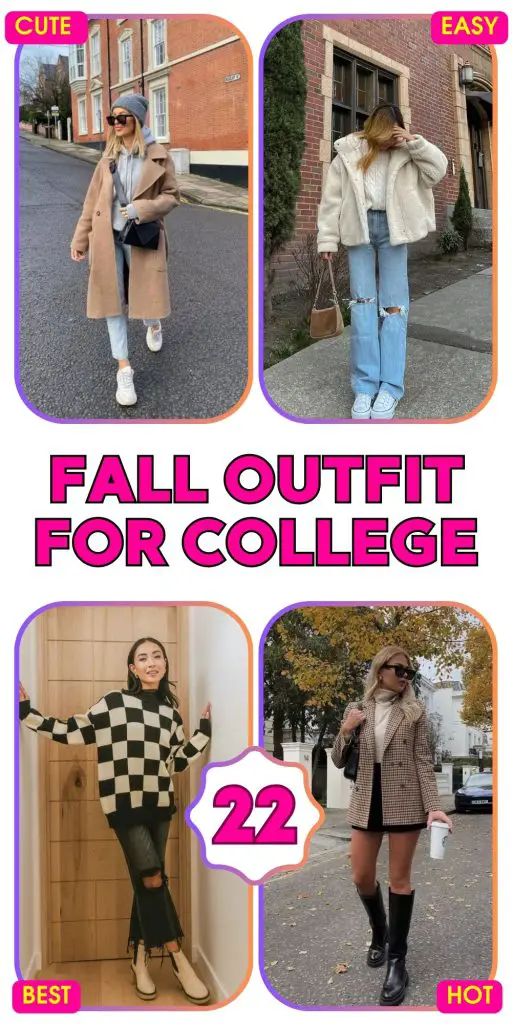 22 Fall Outfit Ideas for College - Cute, Casual, and Comfy Styles for ...