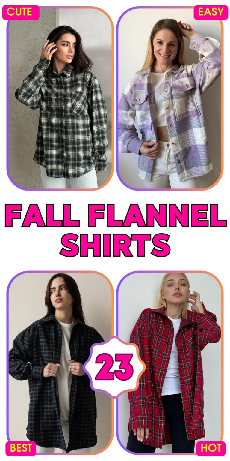 23 Fall Flannel Shirts Ideas: Plaid Outfits, Casual Looks, and Ways to Wear