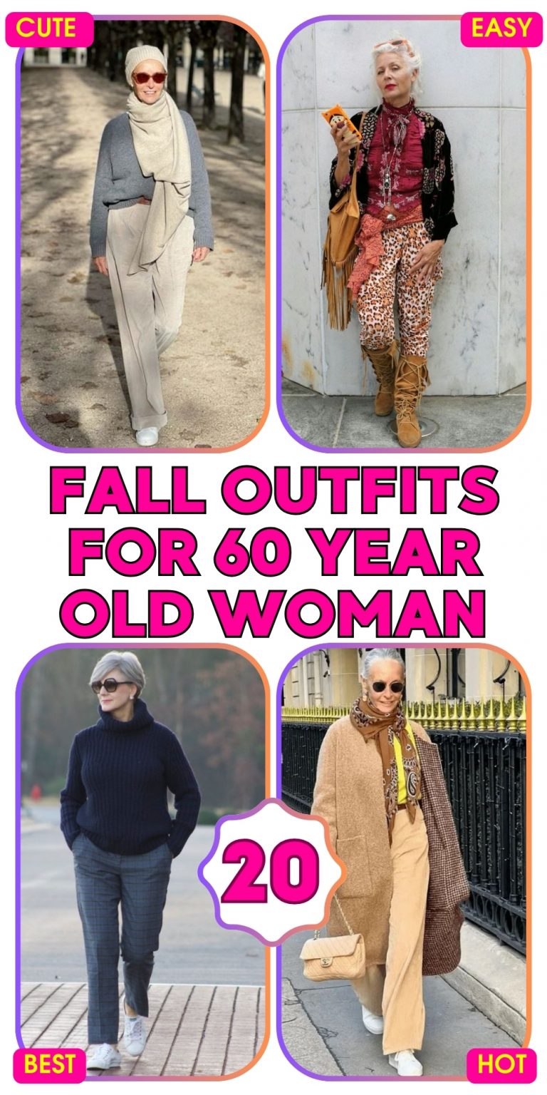 20 Ideas for Fall Outfits for 60 Year Old Woman: Casual, Outdoor ...