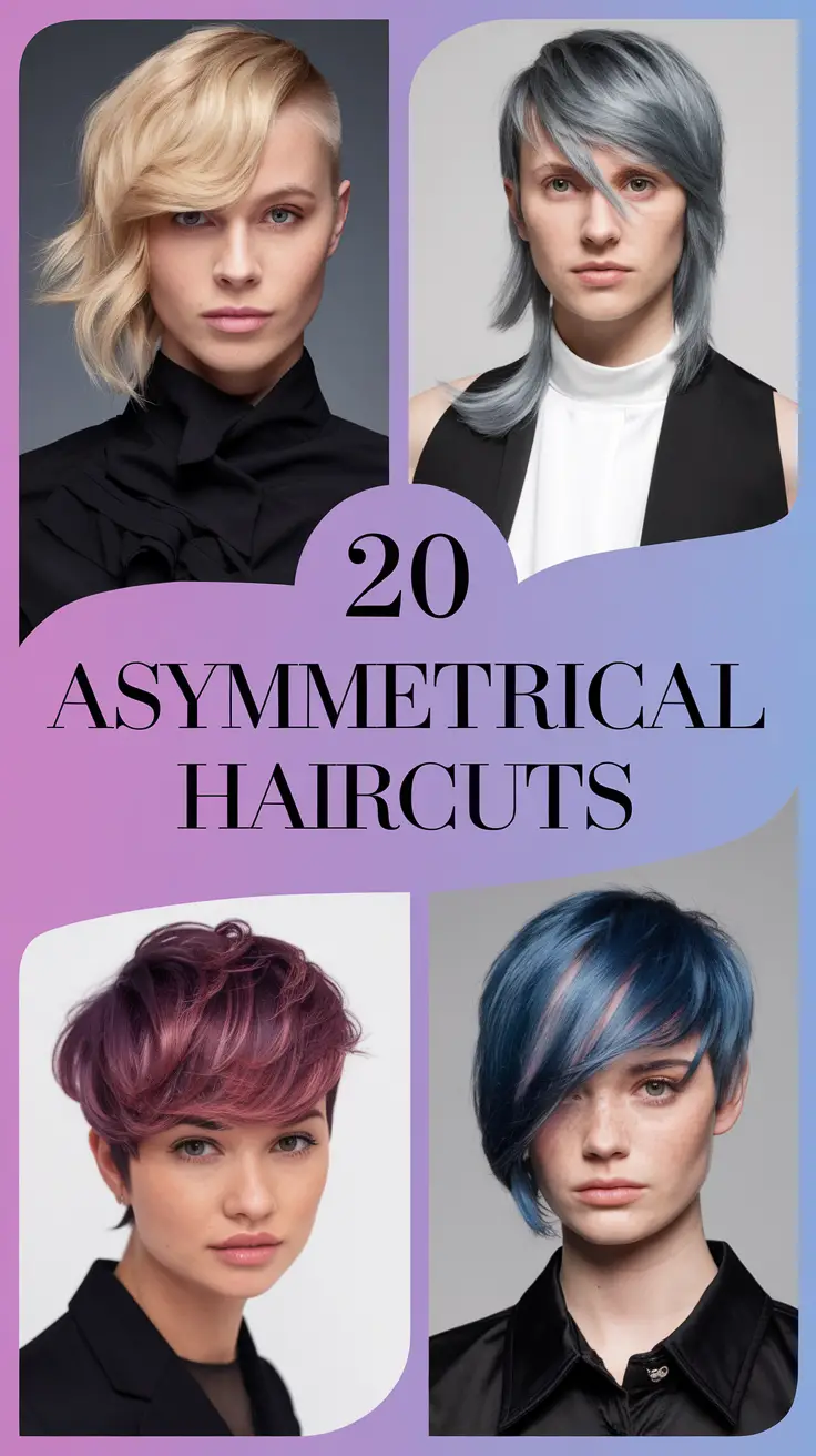 20 Asymmetrical Haircuts 2025 Ideas for Women: Short, Long, Medium, and ...