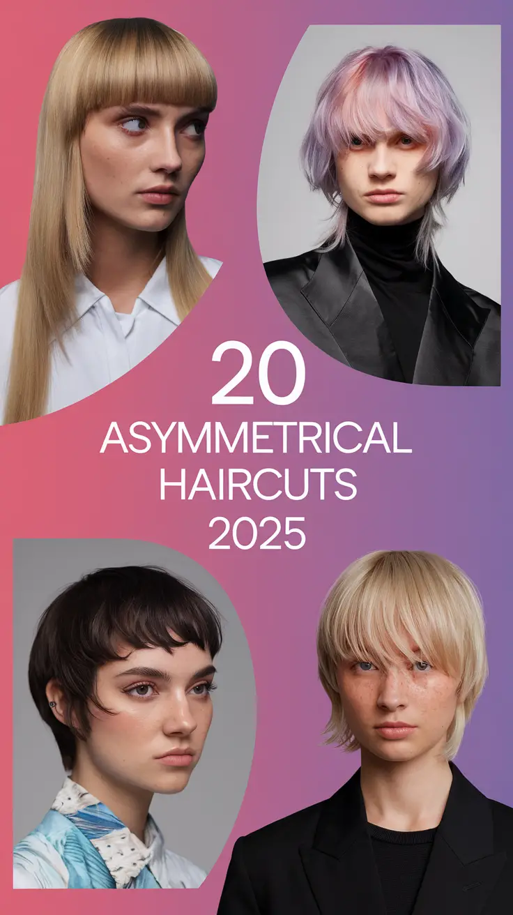 20 Asymmetrical Haircuts 2025 Ideas for Women: Short, Long, Medium, and ...