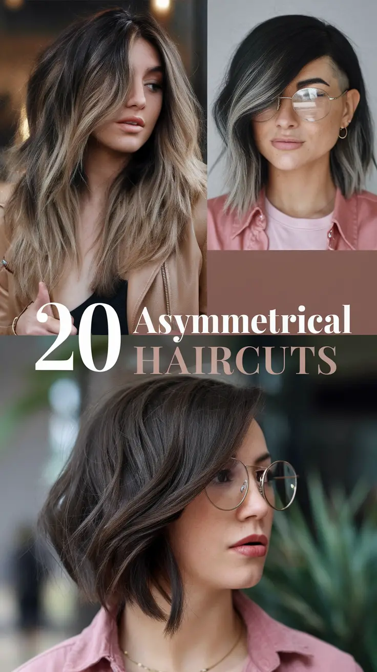 20 Asymmetrical Haircuts 2025 Ideas for Women: Short, Long, Medium, and ...
