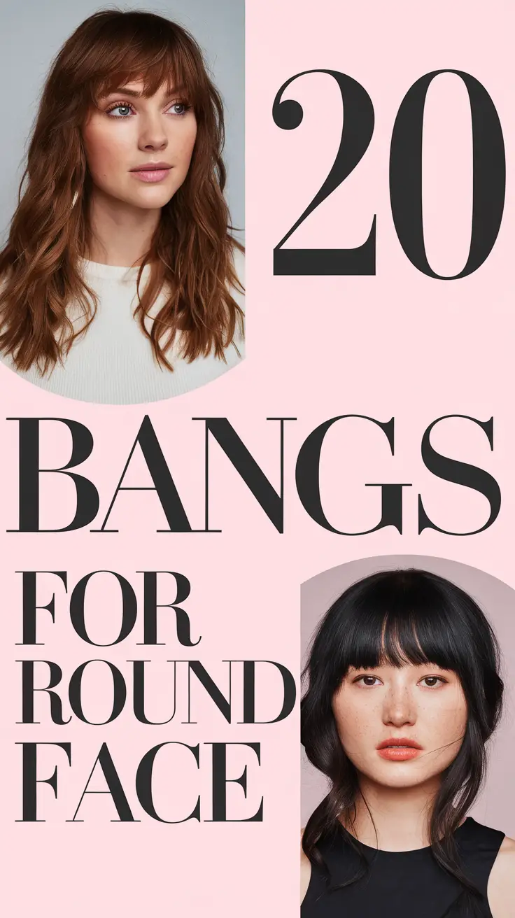 Top 20 Bangs for Round Face 2025: Perfect Styles for Bob, Medium, and ...