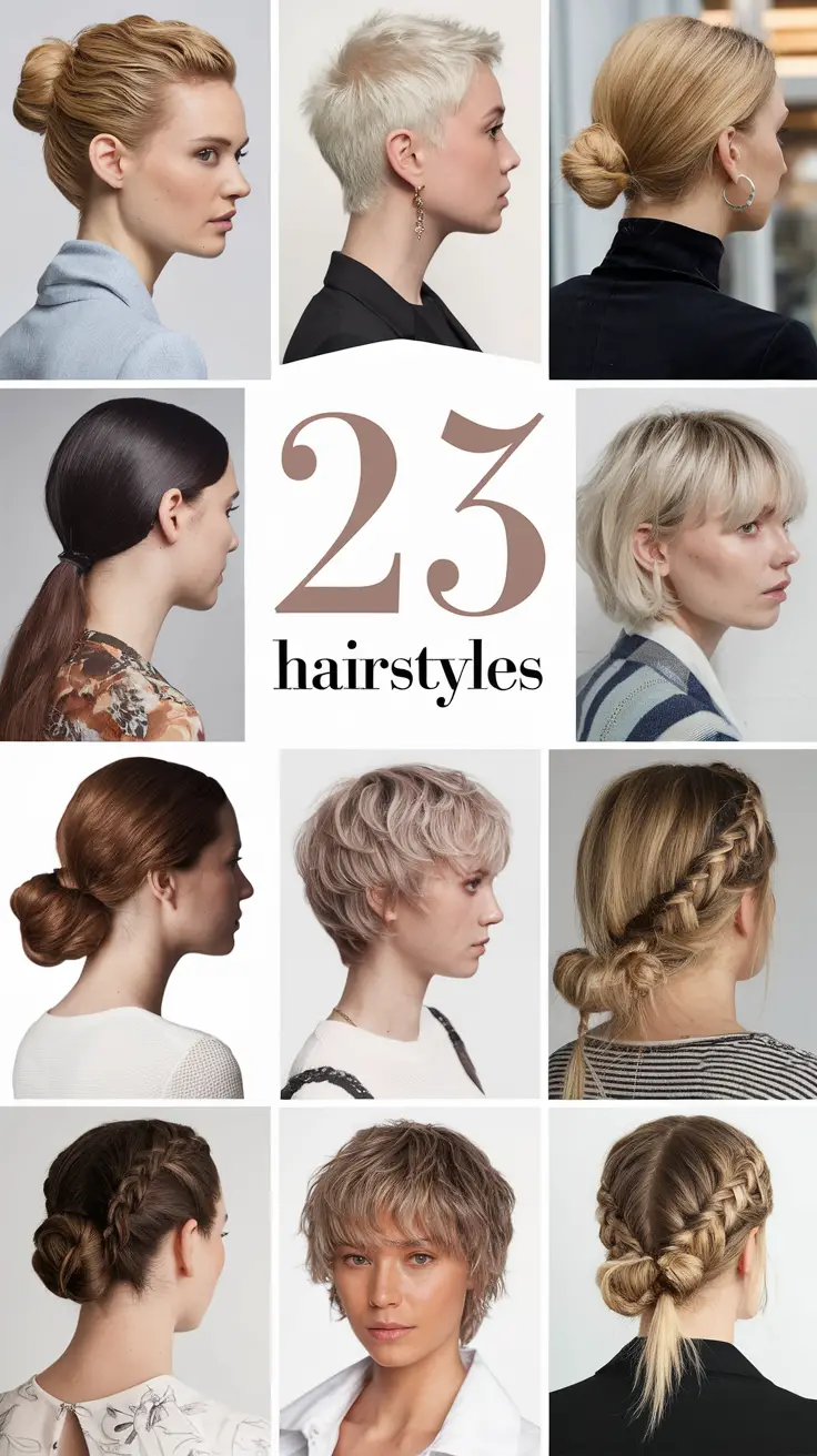Hairstyles 2025: 23 Ideas for Short, Medium & Long Hair - Sleek, Messy ...