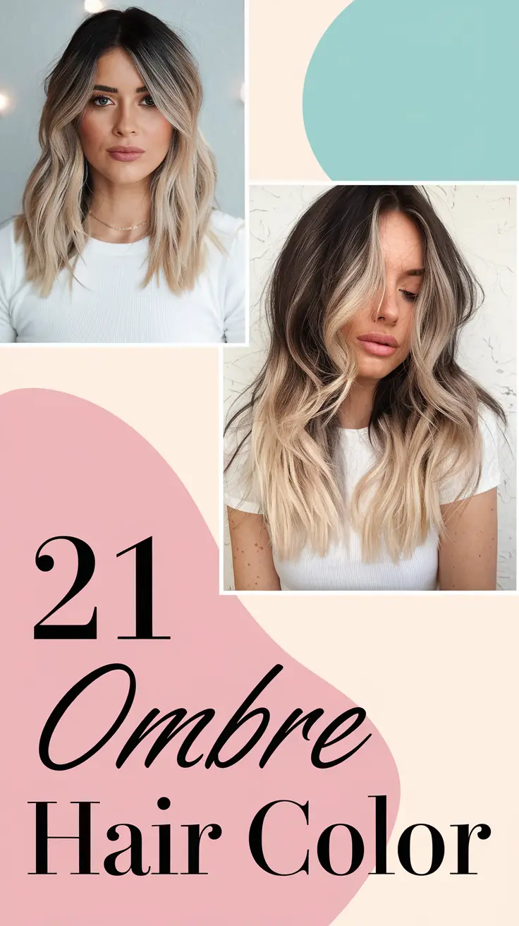 Ombre Hair Color 2025: 21 Stunning Ideas for Brunettes, Blondes, and ...
