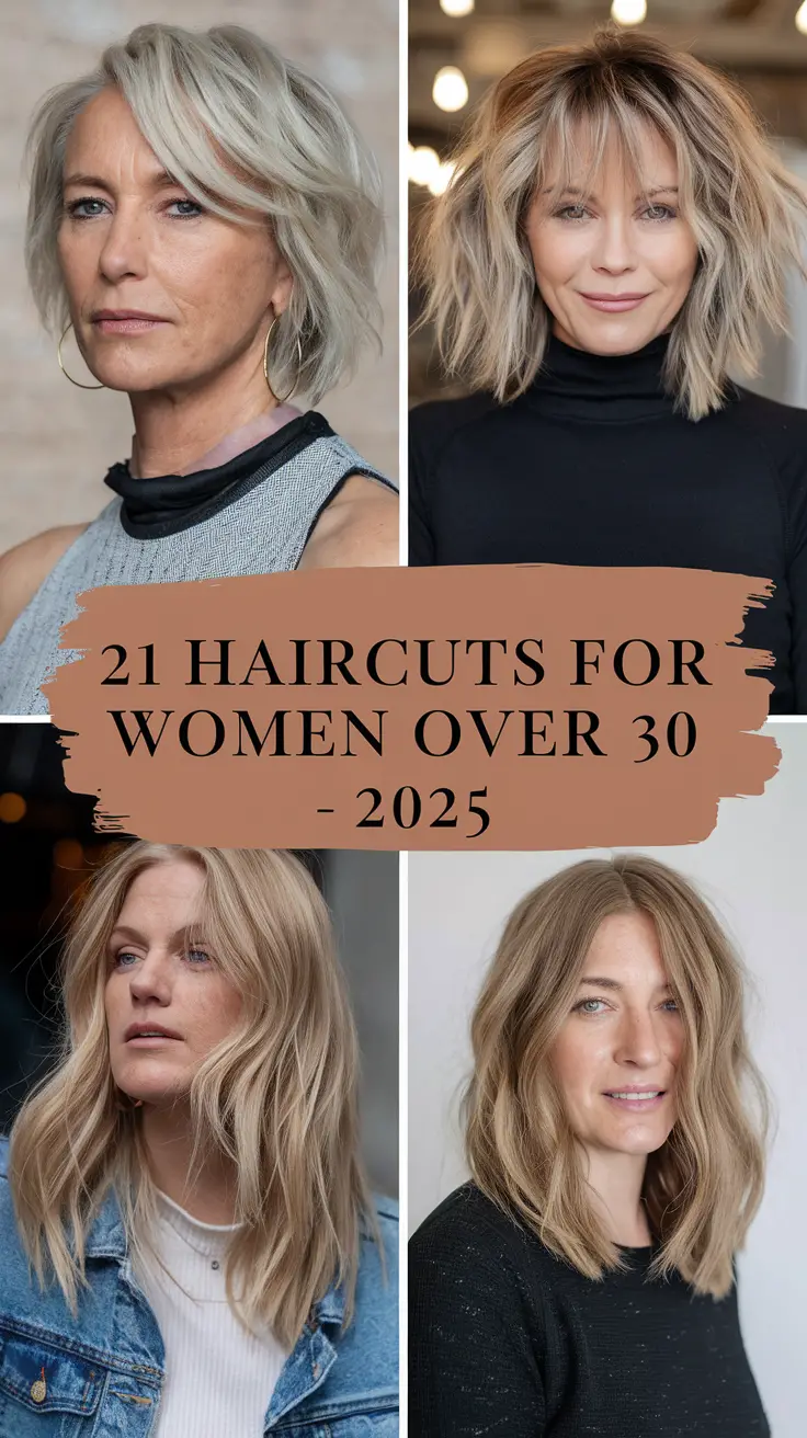 21 Best Modern Haircuts for Women Over 30 - Bob, Pixie, and Youthful ...