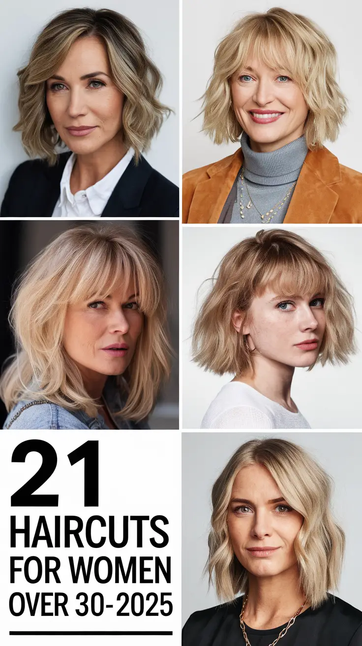 21 Best Modern Haircuts for Women Over 30 - Bob, Pixie, and Youthful ...