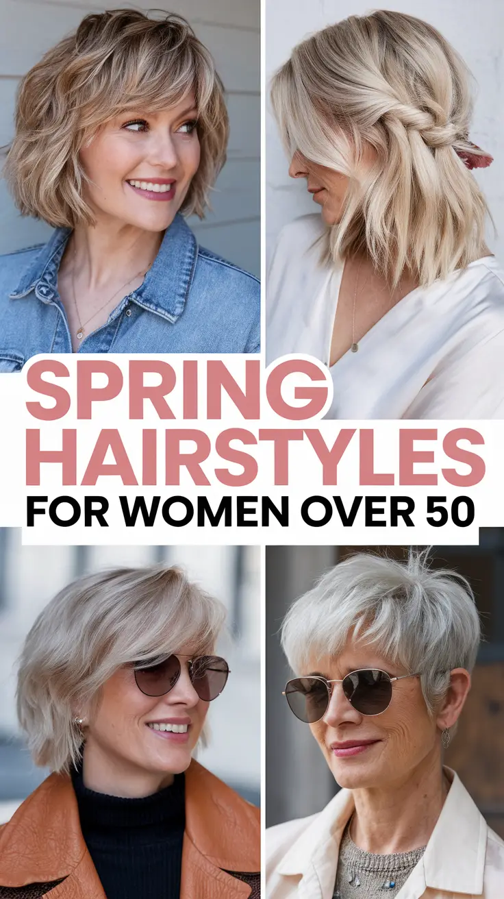 22 Spring Hairstyles for Women Over 50 - Best Hair Ideas for 2025