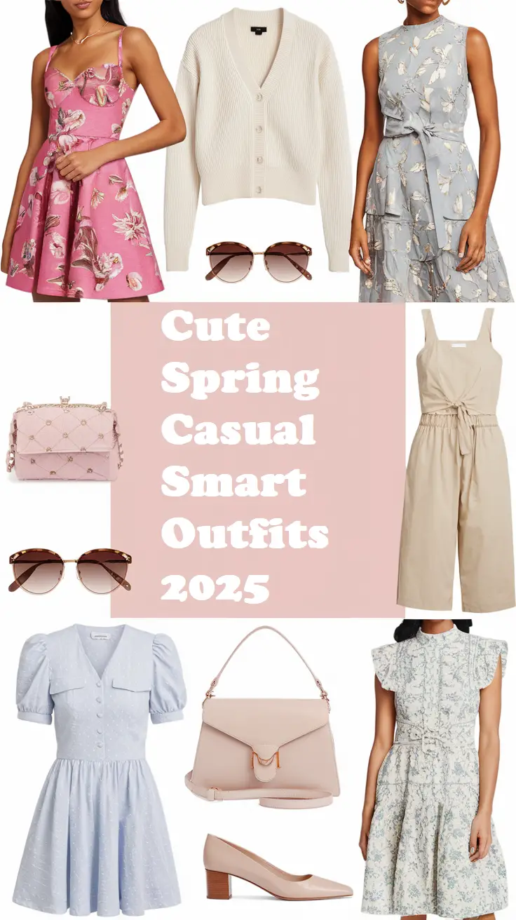 22 Cute Spring Casual Smart Outfits 2025 for Women: Classy Chic Ideas ...