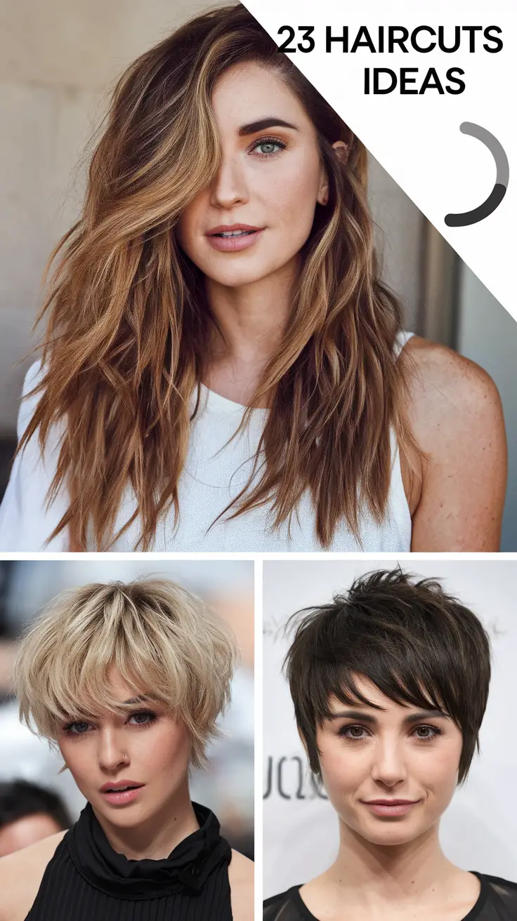 23 Haircuts Ideas 2025 for Women – Short, Long, Wavy, and More Styles