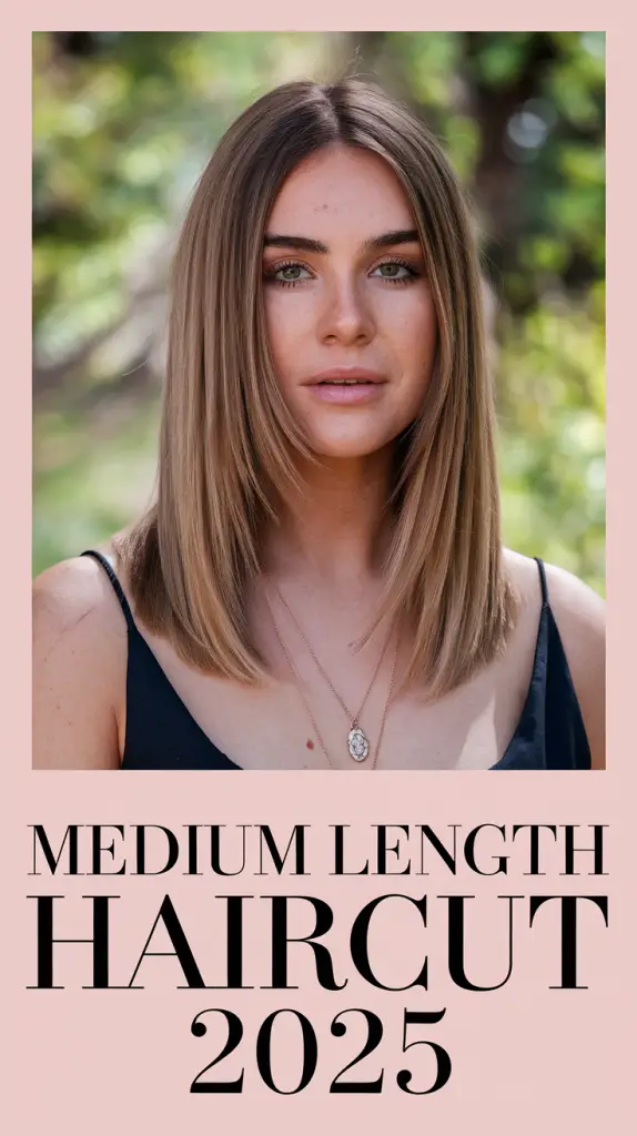 21 Medium Length Haircut Ideas for 2025: Bangs, Layers, and Curtain ...