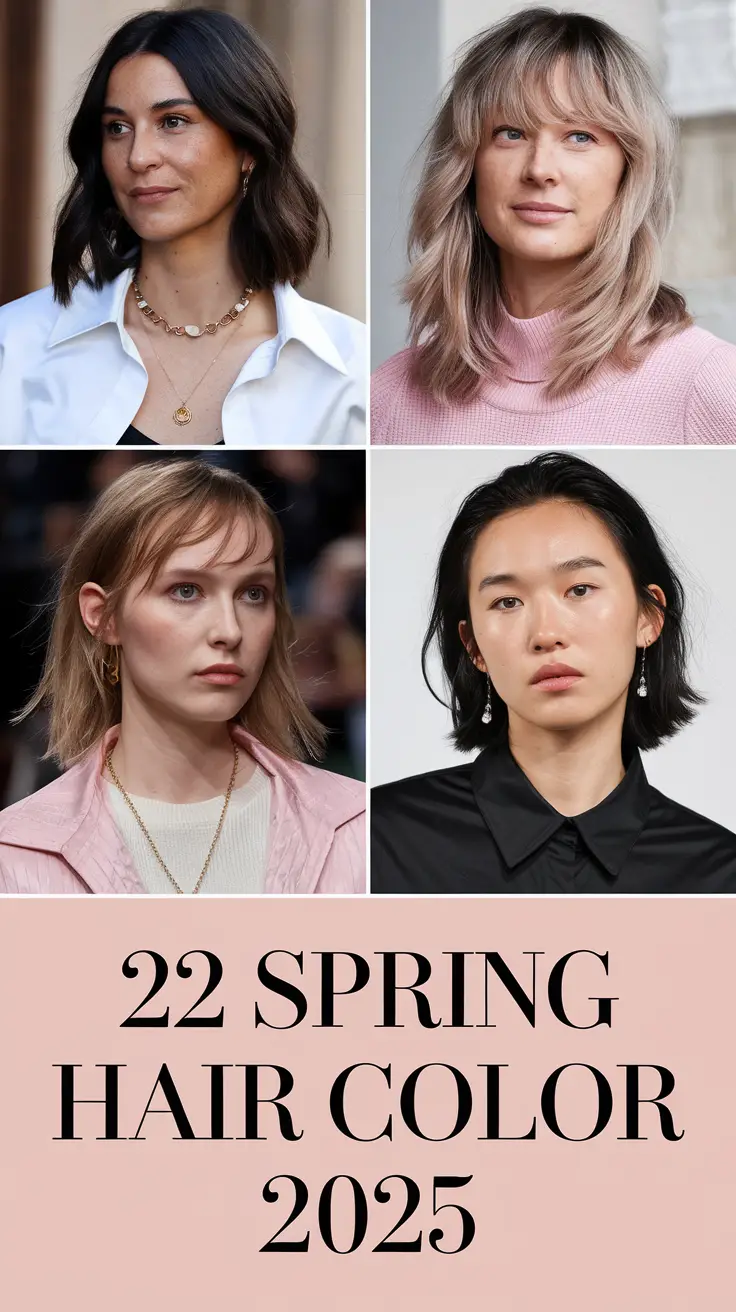 22 Spring Hair Color Ideas for 2025: Trends for Brunettes, Blondes, and ...