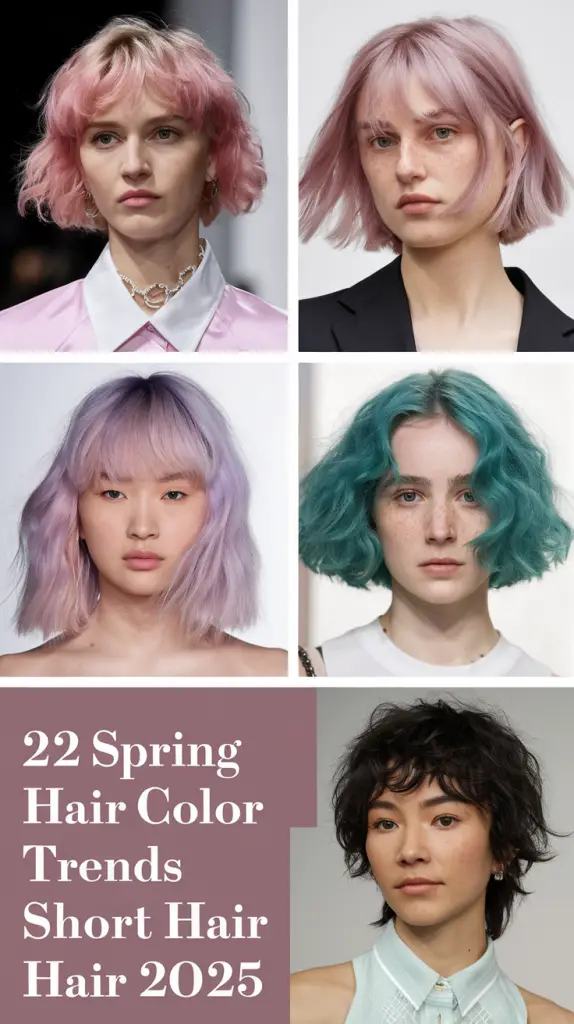 22 Spring Hair Color Trends for Short Hair 2025 – Top Ideas for ...