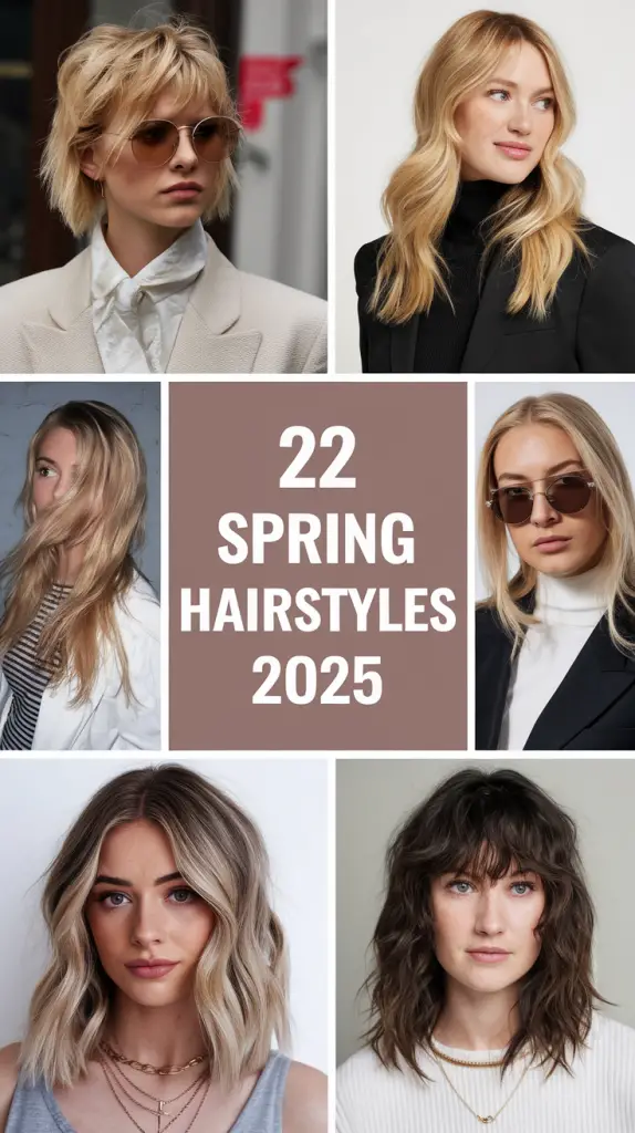 22 Spring Hairstyles 2025 – Cute & Easy Ideas for Short, Medium & Long Hair