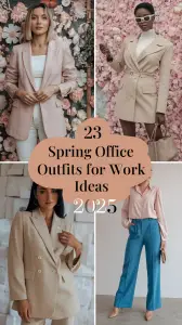 Spring Office Outfits for Work Ideas 2025: Classy, Trendy & Casual ...