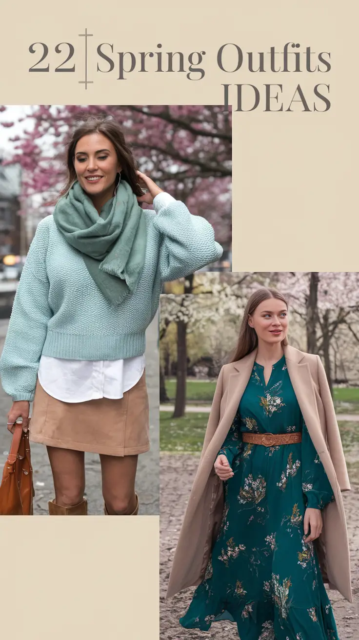 22 Trendy Spring Outfits Ideas 2025 for Women – Casual, Aesthetic, and ...