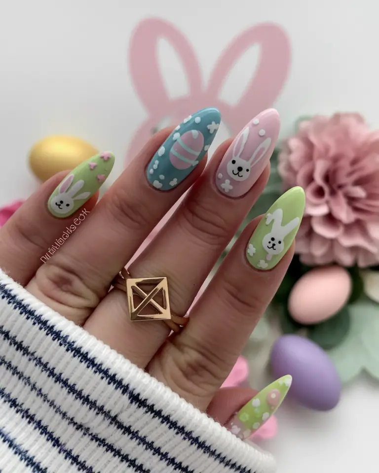 20 Fun Spring Nails Ideas 2025 – Cute & Trendy Designs in Pink, Red ...