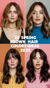 Spring Brown Hair Colors Ideas 2025 – 22 Stunning Shades from Caramel ...
