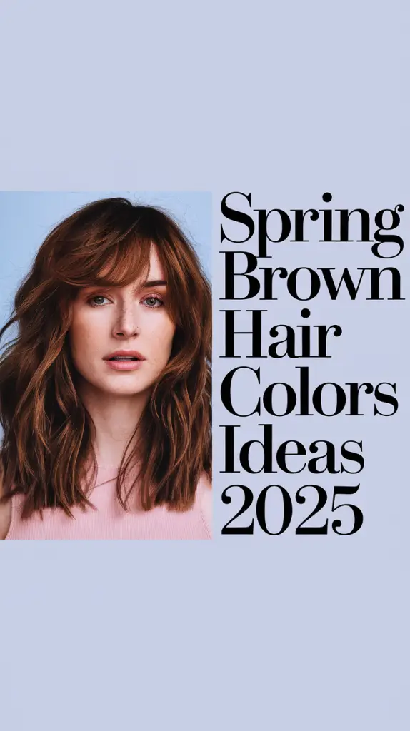 Spring Brown Hair Colors Ideas 2025 – 22 Stunning Shades from Caramel ...