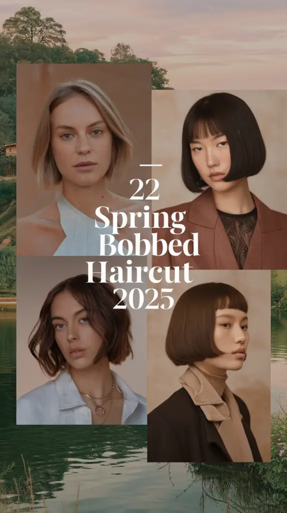 22 Best Spring Bobbed Haircut 2025 Ideas – Short, Layered, Stacked ...