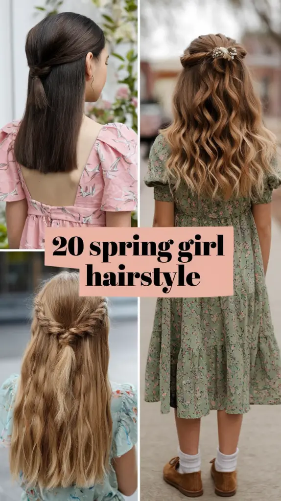 Spring Girl Hairstyle 2025 – 20 Best Ideas for Cute & Trendy Looks