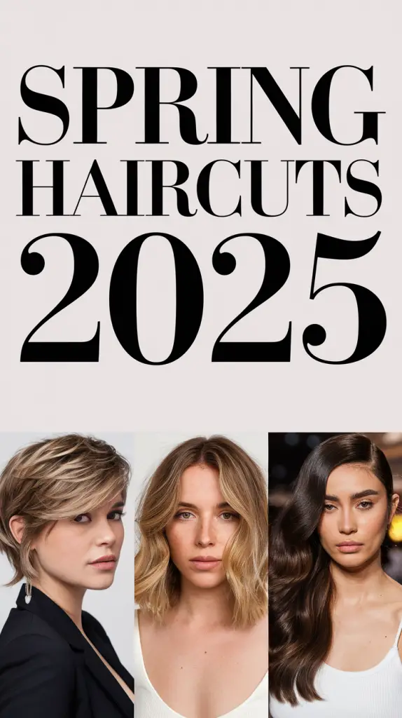 Spring Haircuts 2025: 22 Ideas for Medium, Short, Long Hair & Shoulder ...