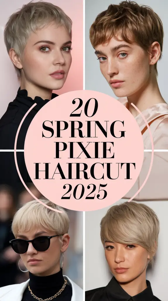 20 Trendy Spring Pixie Haircut 2025 Ideas – Short, Chic & Stylish Looks
