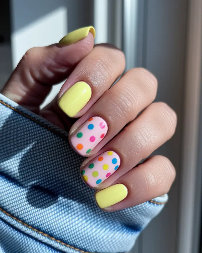 22 Short Spring Nails Color Ideas 2025 – Trendy Almond, Square & Gel ...