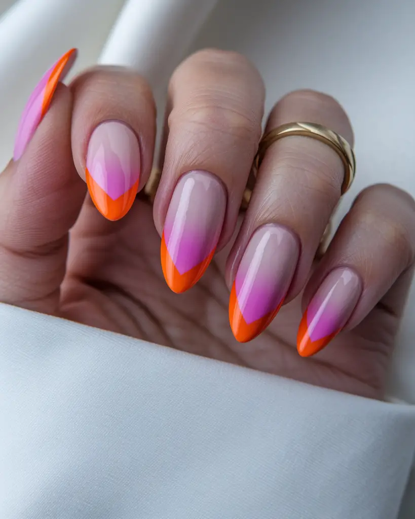Spring French Tip Nails Ideas 2025 – 20 Cute & Colorful Designs for a ...