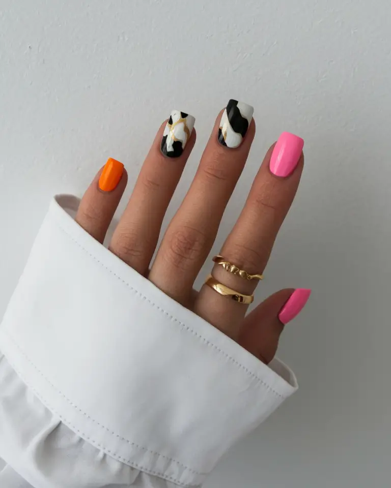 22 Short Spring Nails Color Ideas 2025 – Trendy Almond, Square & Gel ...